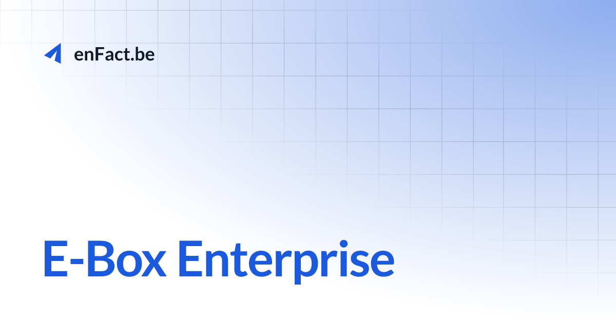 E-Box Enterprise | enFact.be